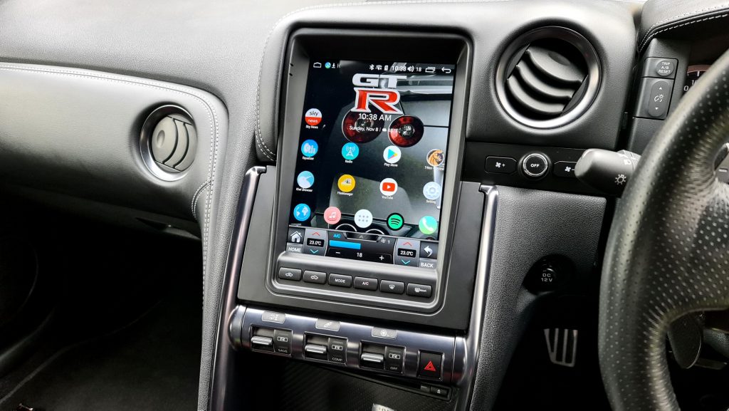 T-Rex GTR Pro Kit - Tablet Touchscreen AV System - R35Audio - Custom ...